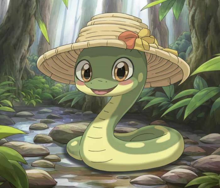 Thư Viện Hình Ảnh Rắn Chibi, Anime Hoạt Hình Dễ Thương Nhất Nhì MXH